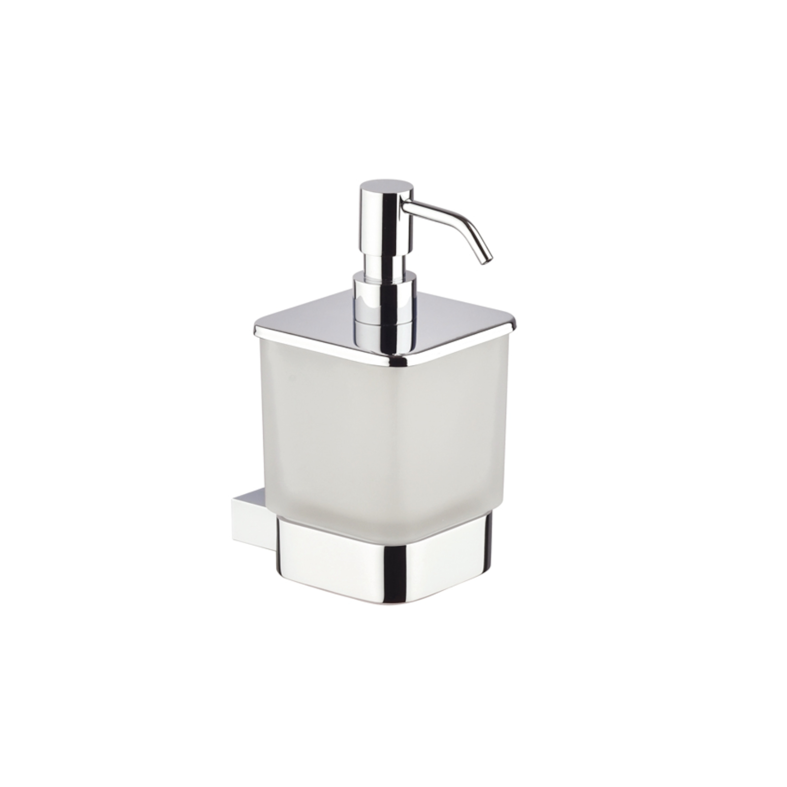 Dispenser a muro domino in vetro satinato | Euroceramica | Euroceramica ...